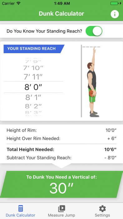 Measure Your Vertical Jump With Your IPhone WhatsmyVert Mobile App