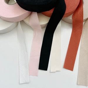 30mm Bias Binding Tape Fabric Binding Tape Un Folded Cotton Binding