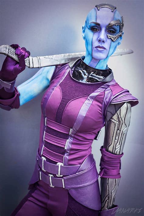Cosplay Nebula From Guardians Of The Galaxy Is Bio Organic