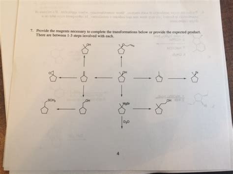 Solved Provide the reagents necessary to complete the | Chegg.com