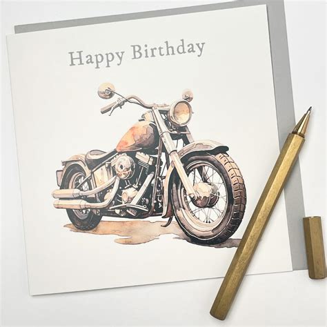 Harley Happy Birthday Wishes Greetings Cards Wishing You A Classic