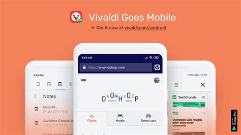 Vivaldi Goes Mobile Vivaldi Browser