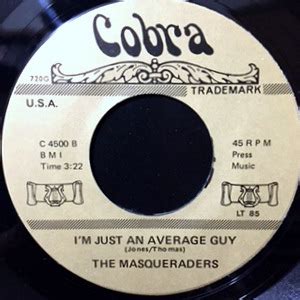 7 Larks Masqueraders I Want You Back Im Just An Average Guy