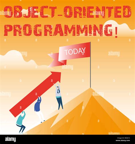 Text Sign Showing Object Oriented Programming Conceptual Photo Language Model Objects Rather
