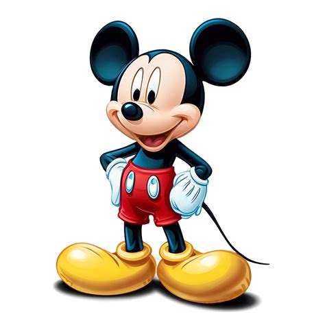 Download Animated Mickey Mouse Outline Png 48