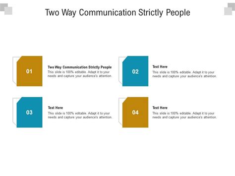 Two Way Communication Strictly People Ppt Powerpoint Presentation
