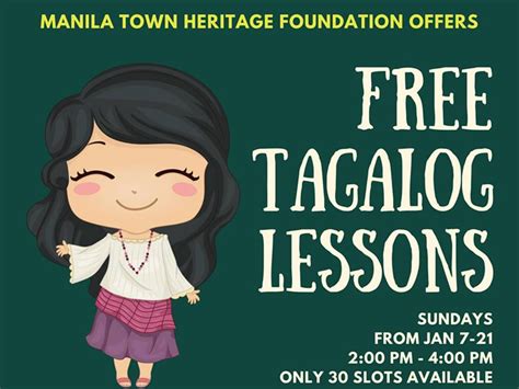 Beginning Tagalog Class Returns To The I Hotel Center Philippine