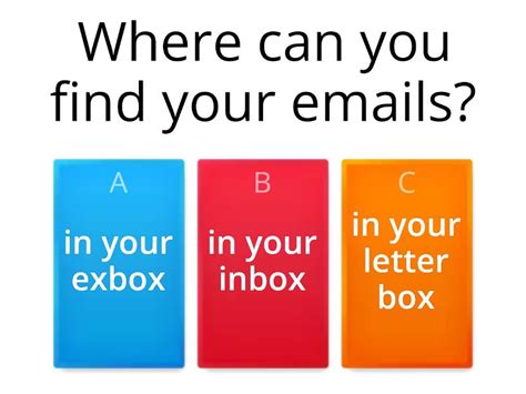 Email Convention Quiz