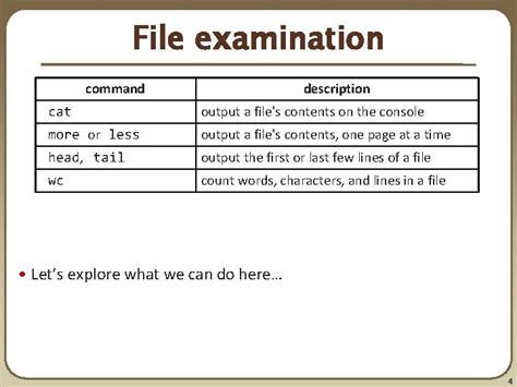 Cse 391 Lecture 2 Exploring Shell Commands Streams