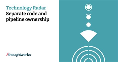 Separate Code And Pipeline Ownership Technology Radar Thoughtworks