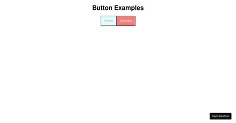 Button Example Forked Codesandbox