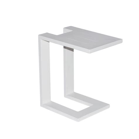 U Tble Lounger White M S Natural Design