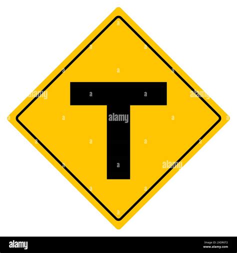 T Intersection Sign Vector Design Stock Vector Image And Art Alamy T Intersection Sign Vector Design Stock Vector Image And Art Alamy