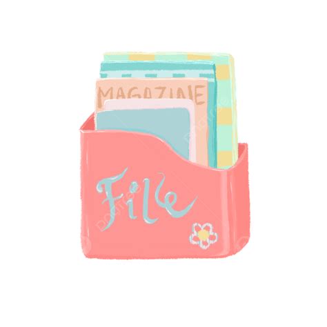 Cute Pastel Files Storage Pastel Files Cute PNG Transparent Clipart Image And PSD File For