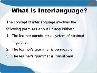 Presentasi Interlanguage Pptx
