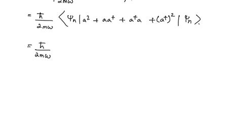 Solved Using The Identity X A ψ Aψ X And The Resolution Of The Identity Dx X X I
