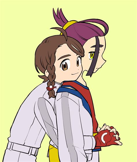 Kieran And Juliana Pokemon And More Drawn By Lily Danbooru
