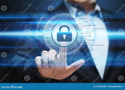 Cyber Security Data Protection Business Technology Privacy Concept