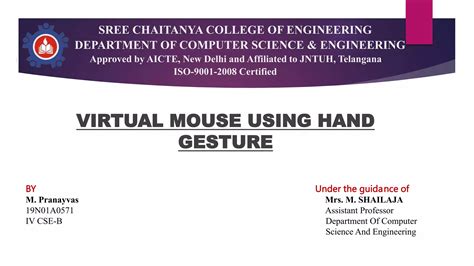 Virtual Mouse Using Hand Gesturepptx