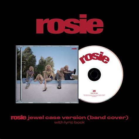 Rosie Vinyl Version Kpop Album Merchandise Preorder