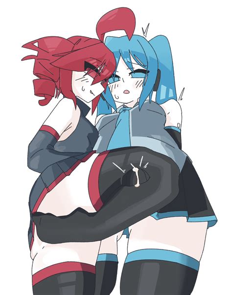 Rule 34 1futa 1girls Clothed Clothing Crypton Future Media Cum