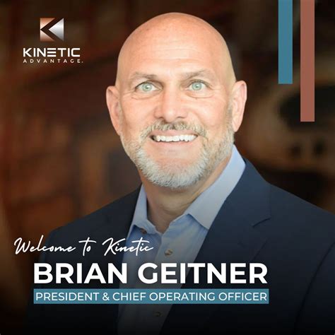 Ashley Alspaugh On Linkedin We Are Thrilled That Brian Has Joined Kinetic Advantage As Our New…