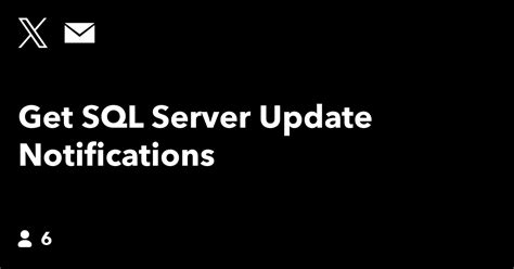 Get Sql Server Update Notifications Ifttt