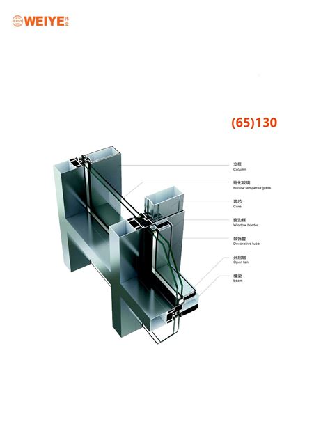 Factory Building Material Facade Aluminum Cladding System Aluminum