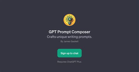 Gpt Prompt Composer Ai Tool For Prompts