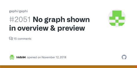 No Graph Shown In Overview Preview Issue Gephi Gephi GitHub