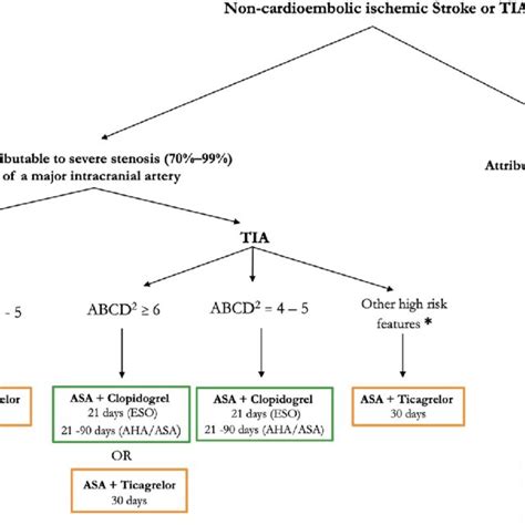 Proposed Algorithm Summarizing Current Guidelines On The Use Of Dapt