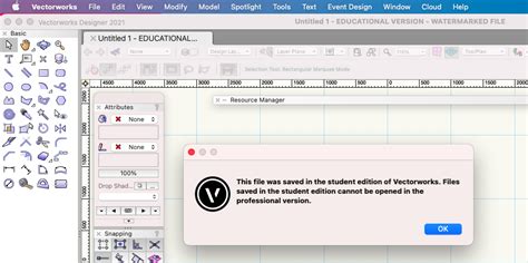 Vectorworks Spotlight Educational Version Troubleshooting