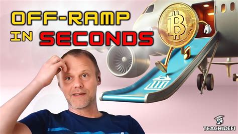 Off Ramp Your Crypto In Seconds Youtube
