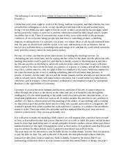 AP Multiple Choice Practice Quiz 7 Docx The Following Is An Excerpt From A Man Of Letters As A