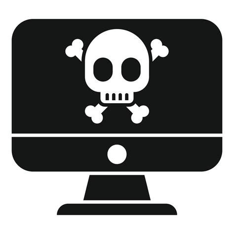 Computer Virus Icon Simple Vector Alert Email 20266048 Vector Art At