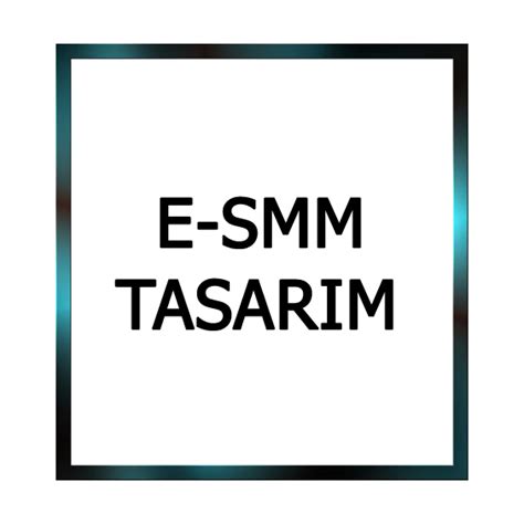 Xslt E Smm Tasarım Şablonları