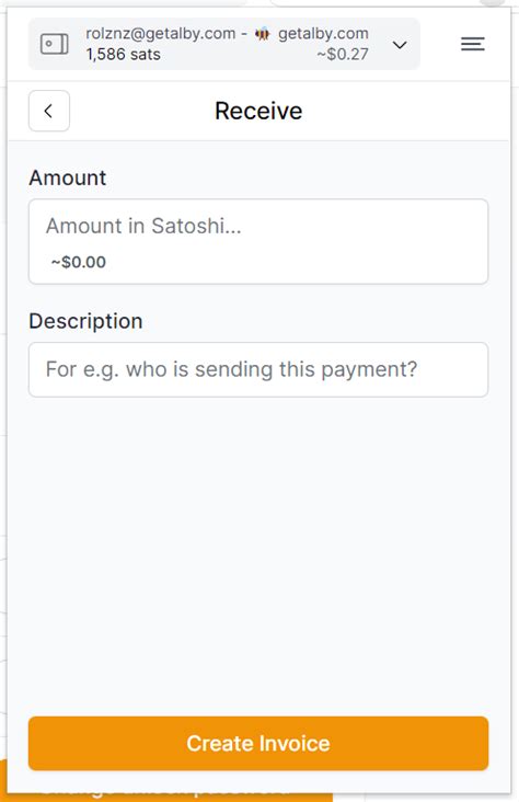 [feature] Receive Tab Should Have A Copy Lightning Address Button · Issue 1947 · Getalby