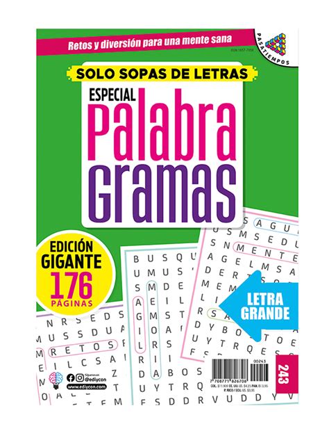 Especial Palabragramas Revista Mensual Mi Kyosco Kyosco Virtual