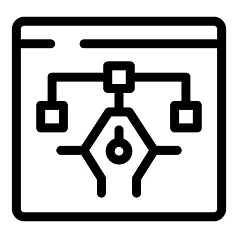 Algorithm Scheme Being Developed Inside Website Window 47438486 Vector