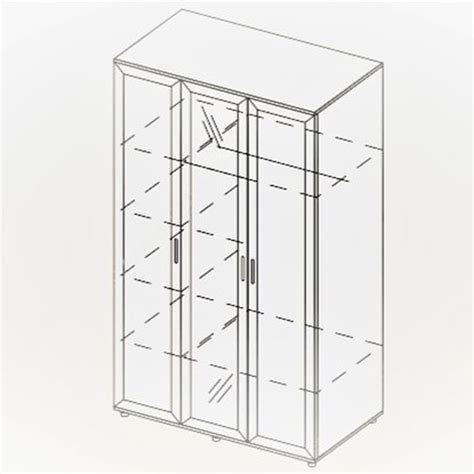 Купить Шкаф 3 х ств ШК 3 Классика в Ростове на Дону отличные цены на