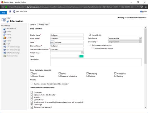 Access Dynamics 365 Sql Server Or External Data Via Virtual Entity