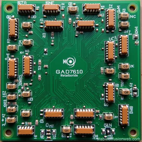 Pcb With Smd Components Stable Diffusion Online