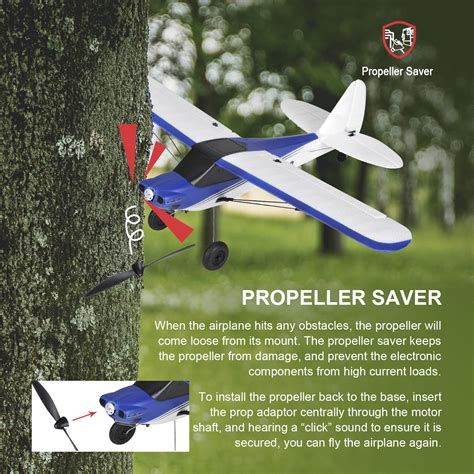 TopRcHobby Mini XCUB Is A Plane With A Wingspan Of Mm With Eye Catching Details And An