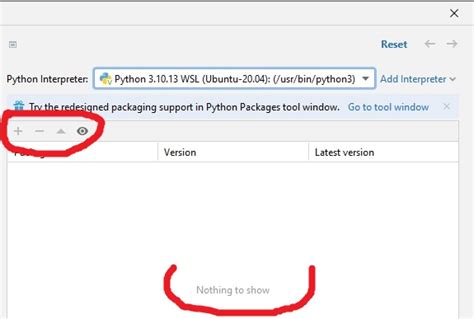 Python In PyCharm Without Admin Rights I Cant Select An Interpreter In Wsl Stack Overflow