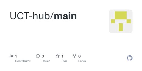 Github Uct Hubmain