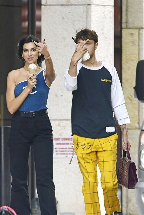 Dua Lipa Out For Ice Cream In New York 09102019 • Celebmafia