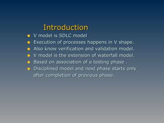 V Model PPT