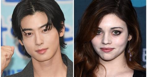 차은우 새 파트너는 올리비아 핫세 딸…해외까지 가서 만날만