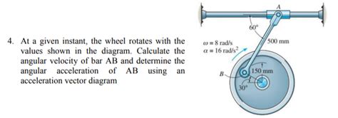 Solved How Do You Draw The Acceleration Diagram Step By Chegg Com