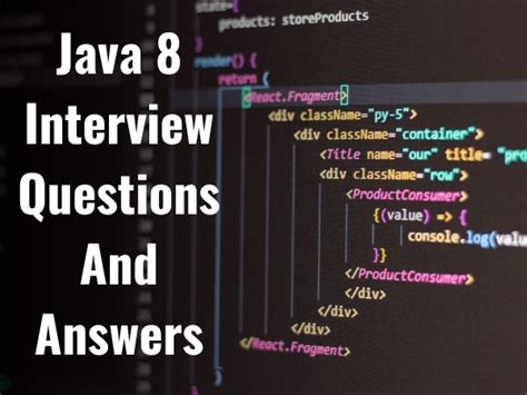 Top 37 Java 8 Interview Questions And Answers 2024